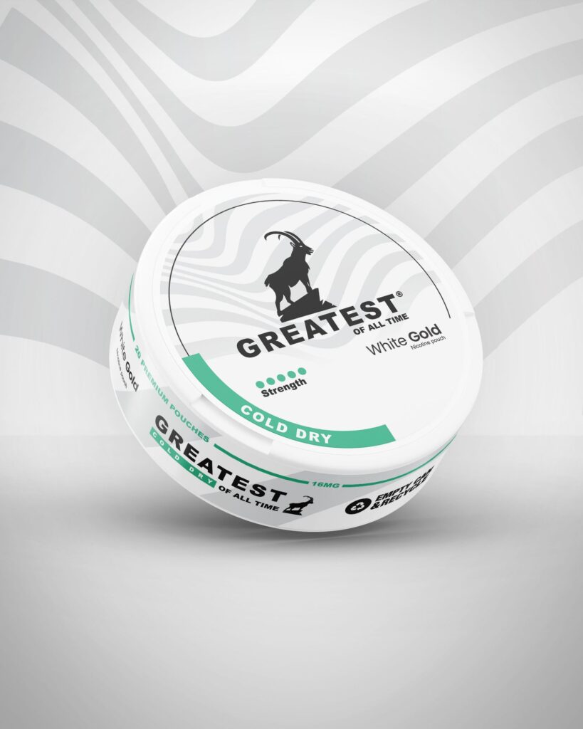 GREATEST White Gold 16mg – Snus Greece
